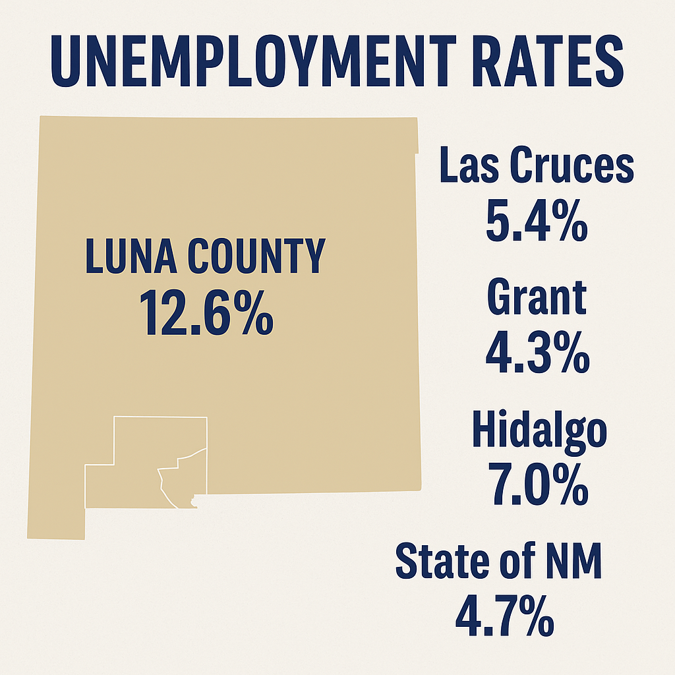 Luna County Unemployment Remains Highest in New Mexico | Classic ...