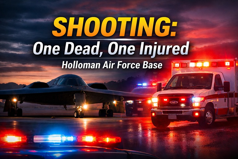 One Dead, One Injured in Shooting at Holloman Air Force Base Near ...